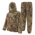 Mosquito Suit for Men Women Fishing Hiking Camo Mesh Suit with Hood ...