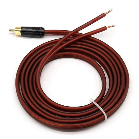 Rca Speaker Cable Bare Wire Speaker Wire To Rca Plug,replace Rca Plug ...
