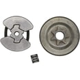 3/8-6T Spur Sprocket Clutch Drum Assembly Kit for Husqvarna 120 36 41 ...