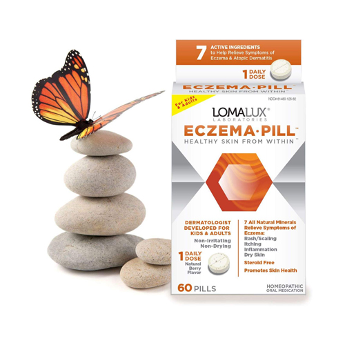 Lomalux Acne Pill Homeopathic Oral Medication, 60 chewables - Walmart.com