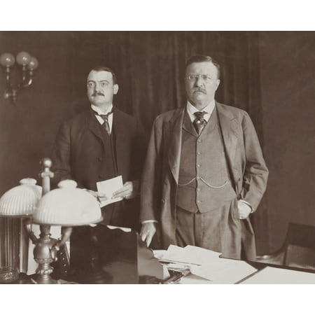 Theodore Roosevelt Standing Behind Desk History (36 x 24) | Walmart Canada