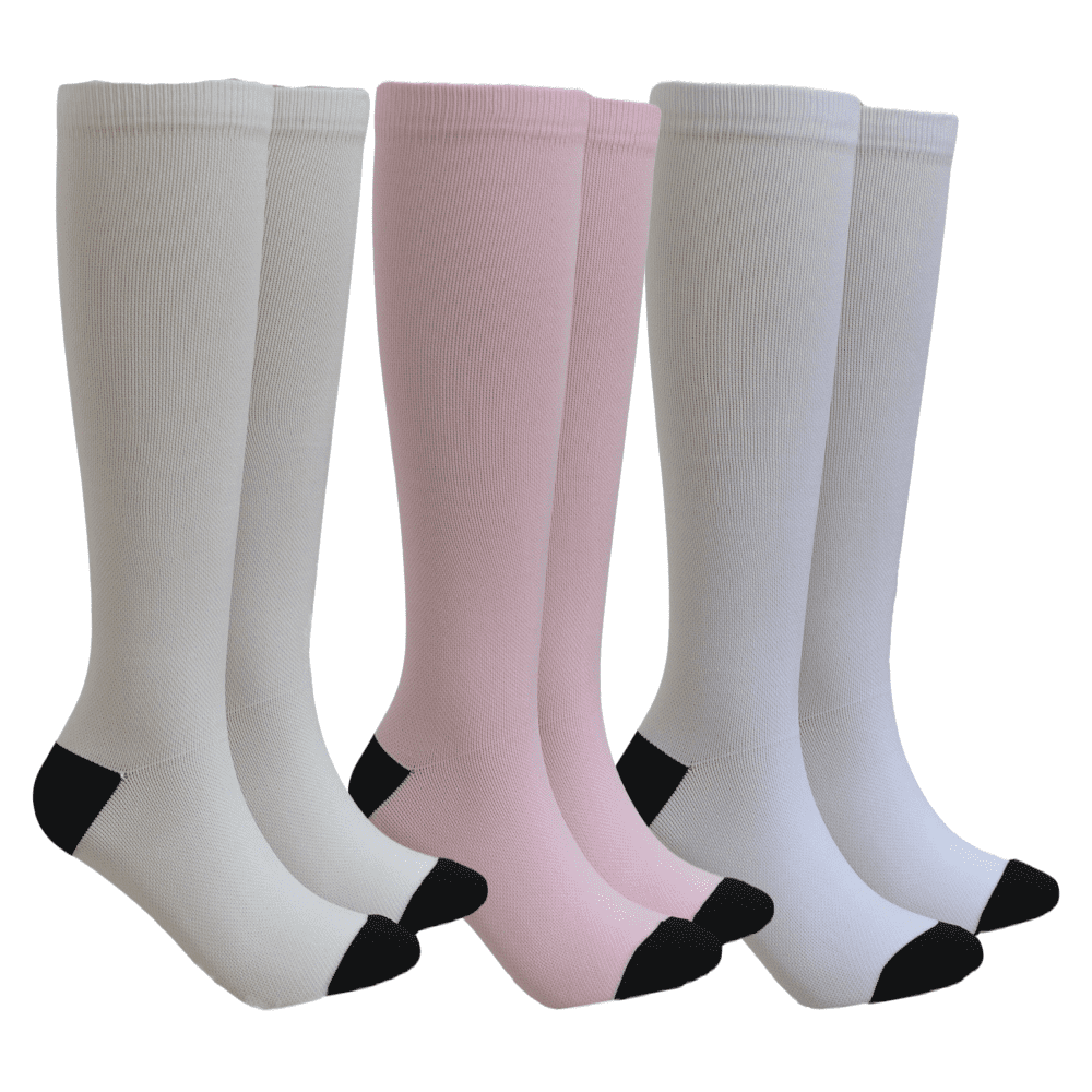 Colorful, lightweight compression socks, unisex for everyday work ...
