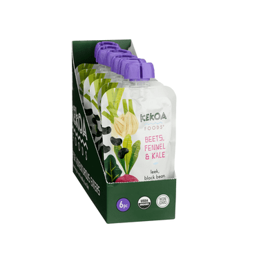 Kekoa Foods, Organic Baby Food, Curry Vegetable Mango Puree Flavor, 3.5 ...
