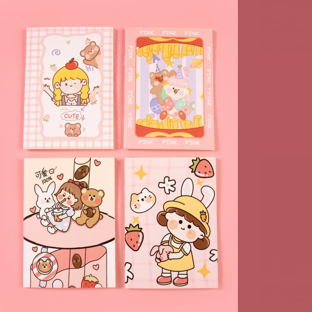 Cartoon Notebooks Full Water Pulp Grade A Paper Material 32 Pages Cute ...