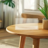 10 Pcs Desktop Transparent Label Teepee Tent Desktop Name Tag Clear ...