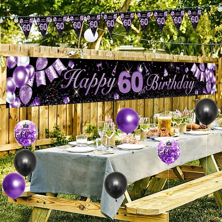 60th Birthday Party Theme Decorations Surprise 60Th Birthday Party
