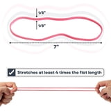 Mr. Pen, Large Rubber Bands, 100 Pack, Assorted Colors - Walmart.com