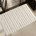 Anti Slip Mat White Bathroom Shower Room Toilet Floor Rug Waterproof ...