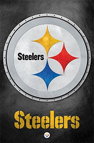 Pittsburgh Steelers Logo Poster New 22x34 - Walmart.com