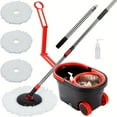 Mop Bucket Set, Spin Mop And Bucket And Wringer Set, Bathroom Mop ...