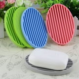 Mdesiwst Creative Silicone Flexible Soap Plate Holder Bathroom Toilet ...