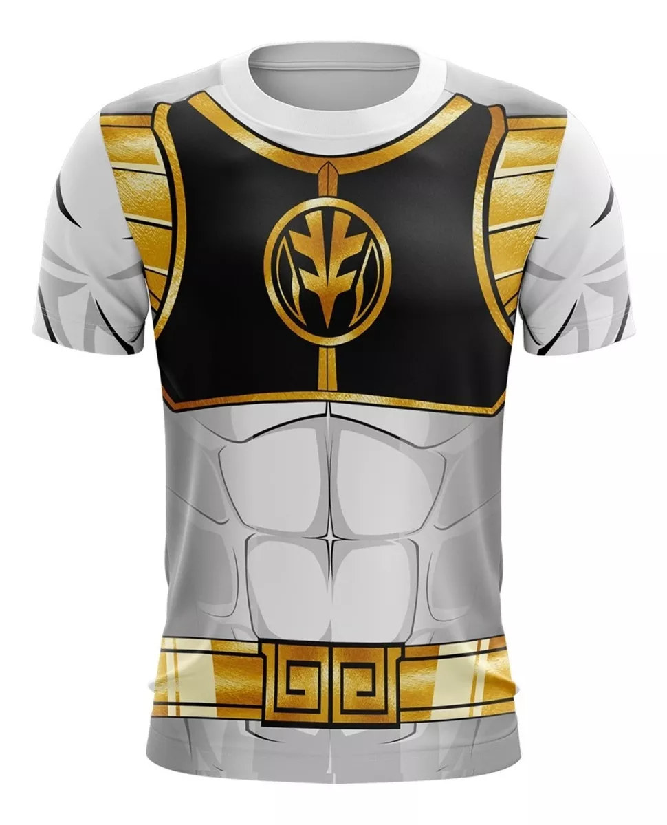 Playera Sublimada Power Ranger Blanco | Bodega Aurrera en línea