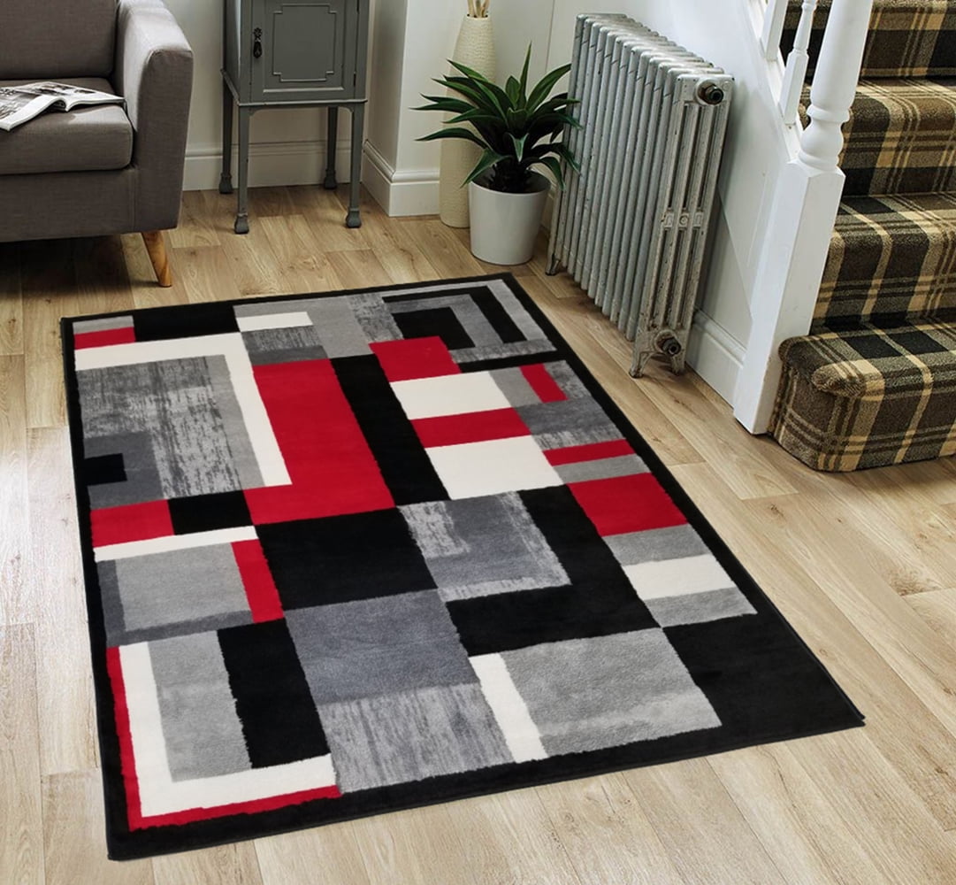 Hometash Design Contempo Rugs For Living Rooms,3006, Polypropylene Area ...