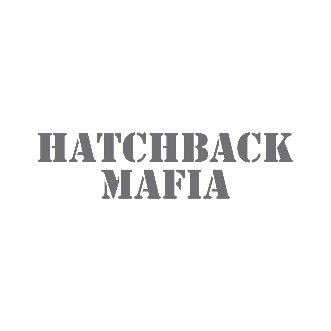 Hatchback Mafia Sticker Decal Die Cut - Self Adhesive Vinyl ...