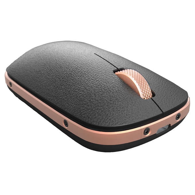 Azio Leather Wireless Mouse,Copper | Walmart Canada