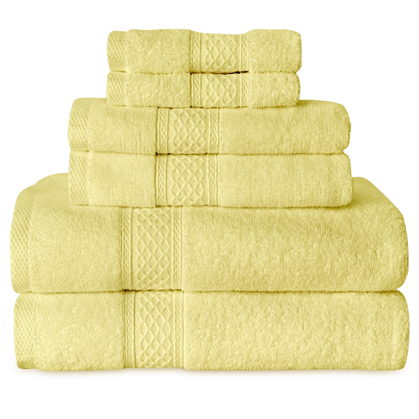 Click here for Gogreen White Bath Towel Sets Of 6 Pieces  2 Bath... prices