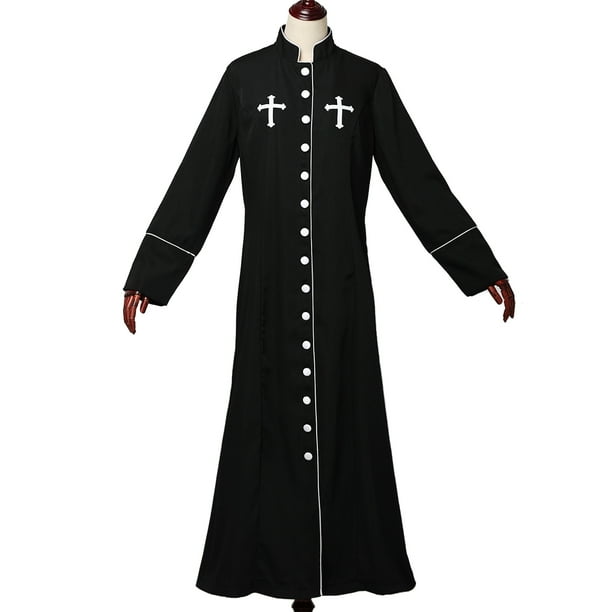 GRACEART Lady's Priest Cassock Pastor Robe Church Robe Clergy Ladies ...