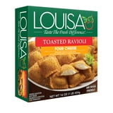 Louisa Four Cheese Toasted Ravioli, 16 oz, Frozen Pasta Snack, Italian ...