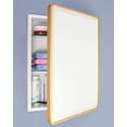 16x20 Austin Farmhouse Metal Framed Rounded Rectangle Recessed Bathroom ...