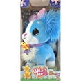 Wish Me Puppy with Blue Fur, Purple Bow & Collar - Walmart.com