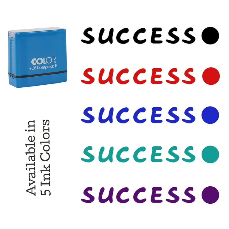 Success Rubber Stamp
