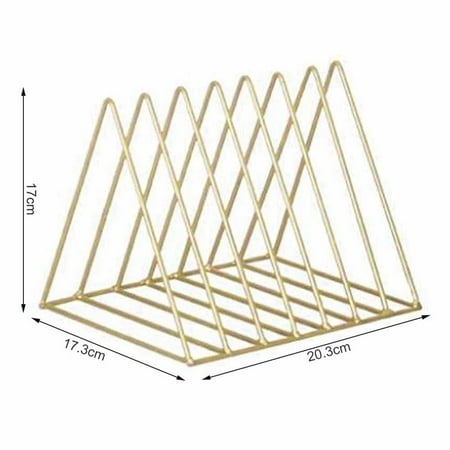 Practical desk bookshelf, file storage wall mount cd storage rack ...