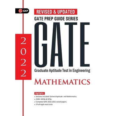 Gate 2022 General Aptitude & Engineering Mathematics Guide (Paperback ...