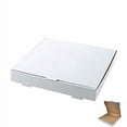 50 Pack - 12" x 12" x 2" White Corrugated Plain Pizza/Bakery Box ...