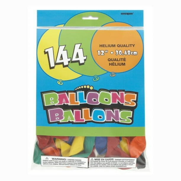 Latex Balloons, 12 in, Assorted, 144ct - Walmart.com - Walmart.com Latex Balloons, 12 in, Assorted, 144ct - Walmart.com - Walmart.com