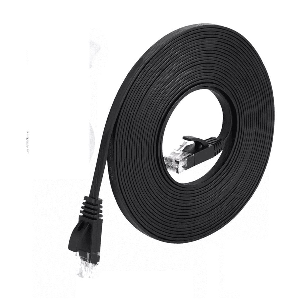 Cable Ethernet De 20 M Cable De Red Plano De Cobre Sin Oxíge | Bodega ...