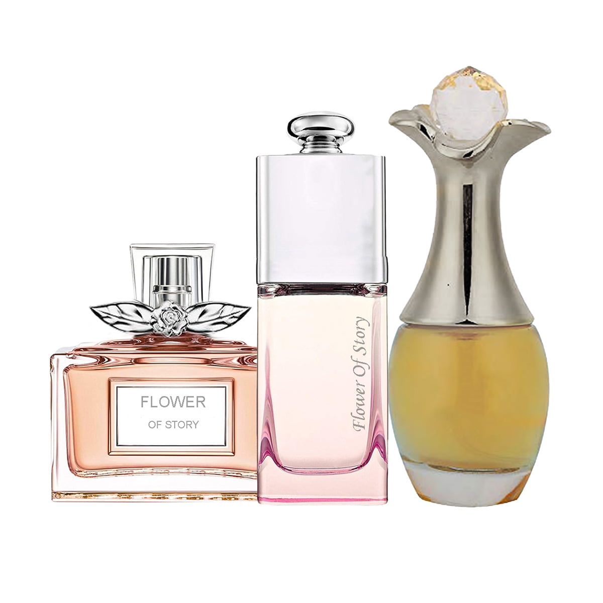 Set De Perfumes Para Dama 3 Piezas De 25 ML c/u Fragancias Elegantes ...
