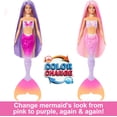Barbie Mermaid Doll, Malibu with Pink Hair, Styling Accessories, Pet ...