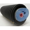 Badger Insulated Pipe, 60 Ft EZ Lay 5 Wrap, 2x1" 2x3/4" PEX Tubing for ...