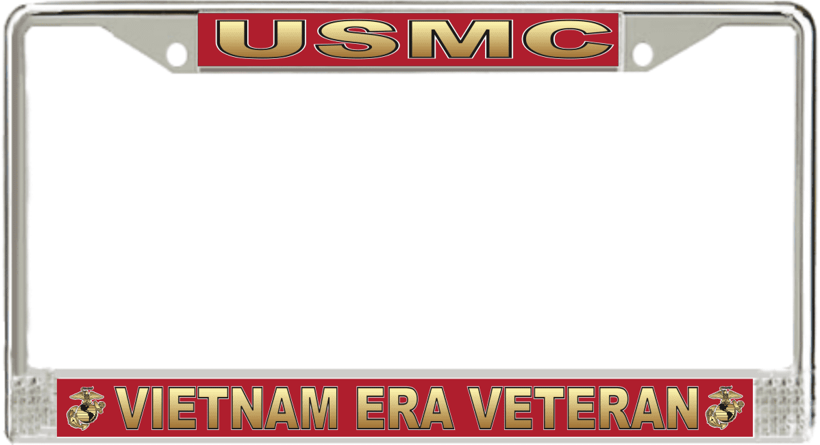 U.S. Marine Corps Vietnam Era Veteran License Plate Frame - Walmart.com