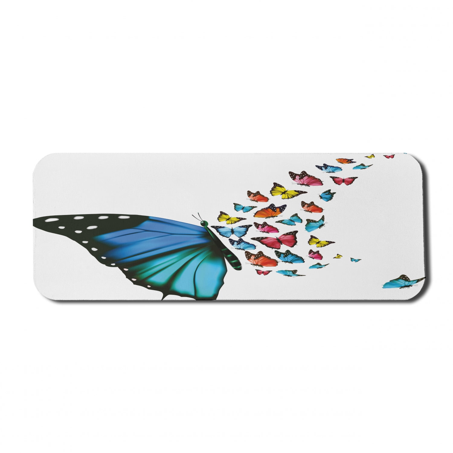 Butterfly Computer Mouse Pad, Creative Conceptual Artwork Monarch Wings ...
