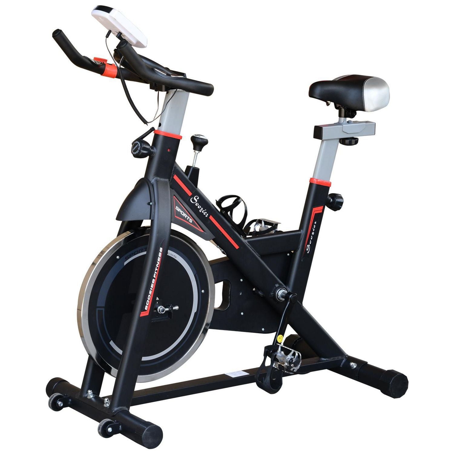 Click here for Soozier Adjustable Upright Exercise Bike 40.6 X 18... prices