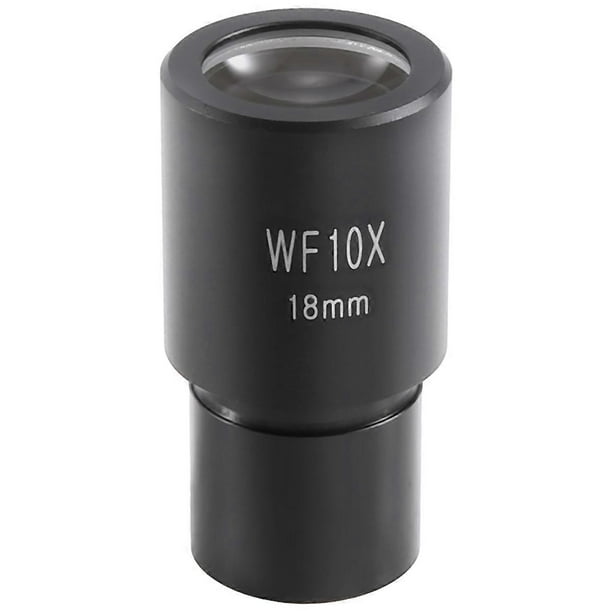 10X Microscope Eyepiece Wide Angle Optical Lenses Adapter Field 18mm ...