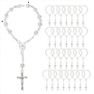 John Bead™ 3000-Piece 8x5mm Opaque White Plastic Rosary Beads - Walmart.com