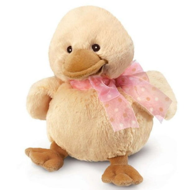 Russ Berrie perfect washable stuffed Toy Gift Diddy Duck With Pink ...