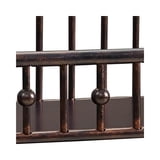 Little Seeds Monarch Hill Ivy Metal Crib, Bronze - Walmart.com