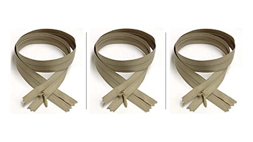 Invisible (Conceal) YKK Zippers - Perfect for Clothes, Crafts & Sewing ...