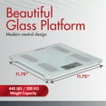 SmartHeart Digital Body Composition Scale | 440 lbs / 200 kg Capacity ...