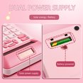 Energy Efficient Solar Calculator With Extra Large And Clear 12 Screen ...