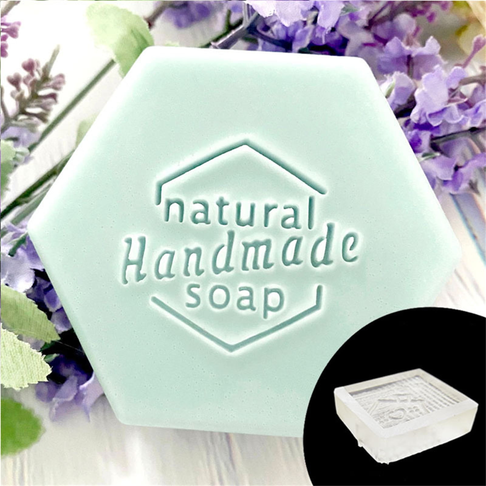 JNANEEI Handmade Soap Words Stamper Natural Soap Making Acrylic Chapter ...
