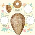QingY-4/1 Pack Fake Wasp Nest Decoys, Wasp Trap, Bee Repellent for ...