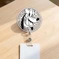 Disney Nurse Badge Reel, Mickey & Friends Stitch Nursing Graduation ...