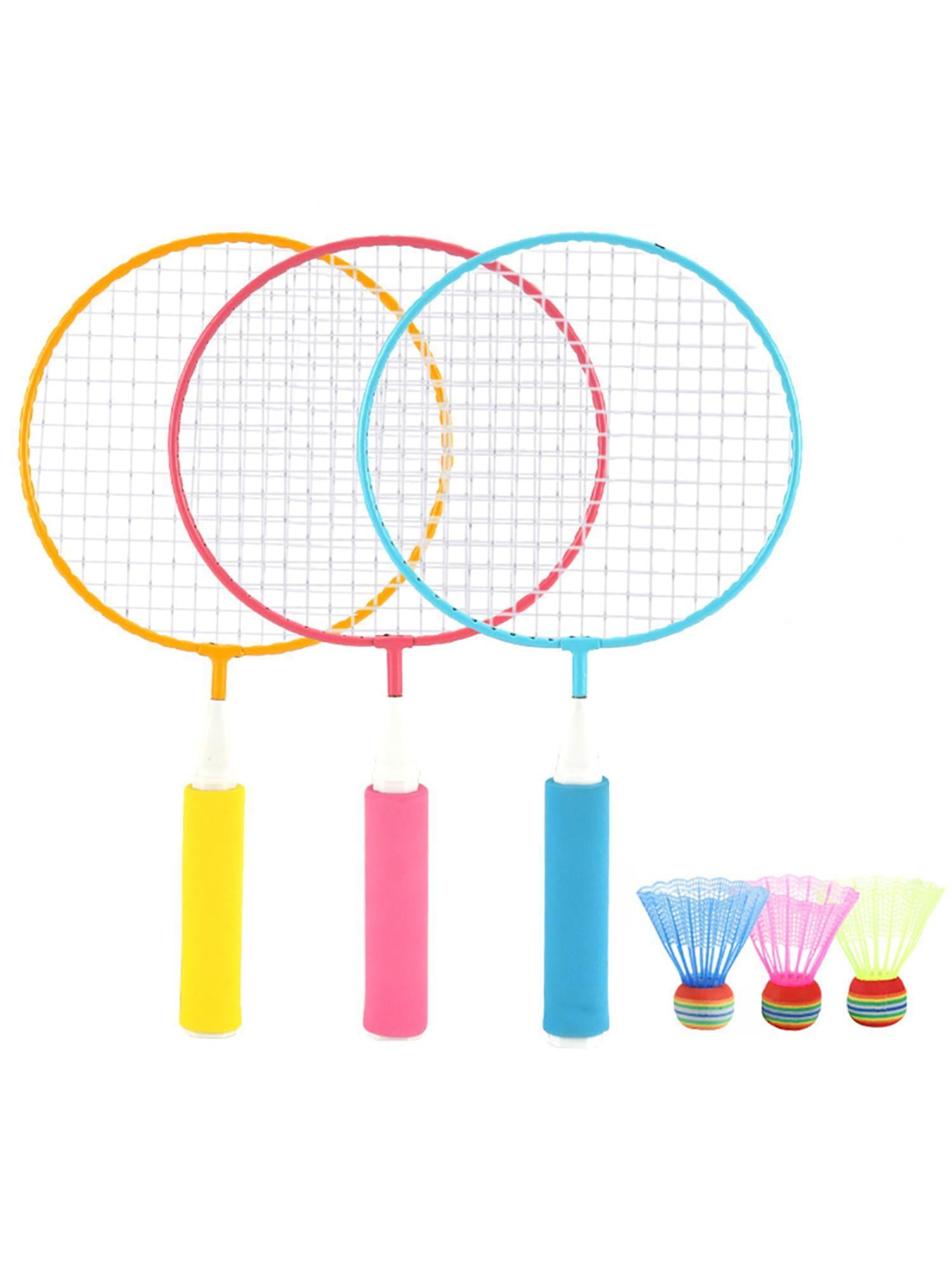 Children Badminton Rackets Toy With 2 Shuttlecocks Sports Toy Set Gift ...