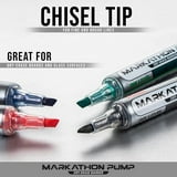 Pentel Markathon Pump Chisel Tip Dry Erase Marker 4/Pkg-Assorted Colors ...