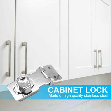 facefd Locking Hasp And Staple With garage lock Keys Padlock Cupboard ...