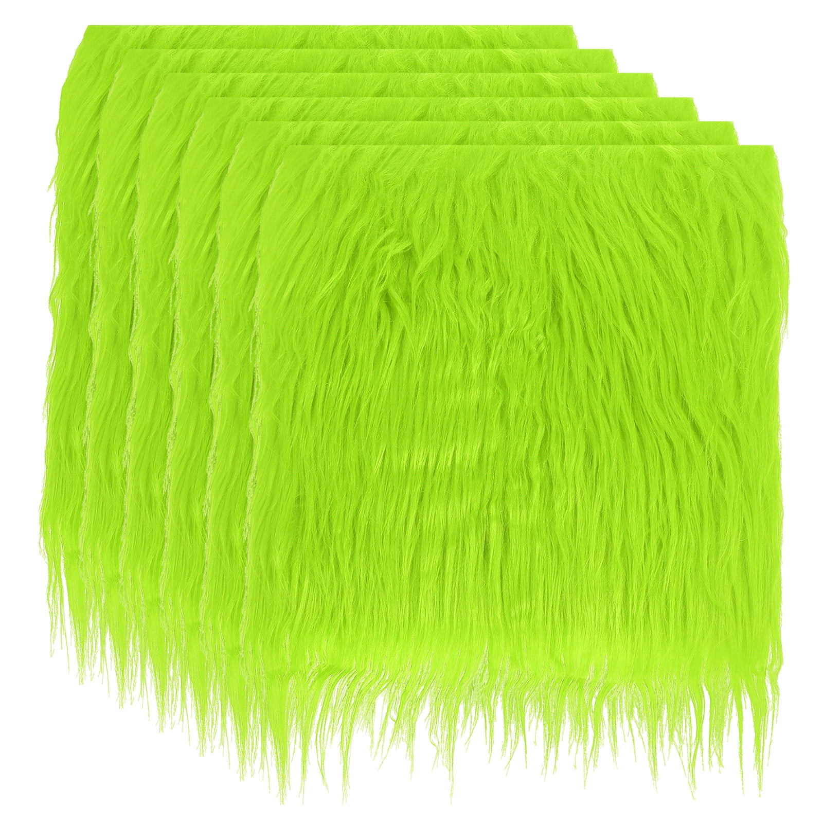 Click here for Unique Bargains 6 Pcs 10 X 10 Inch Plush Faux Fur... prices